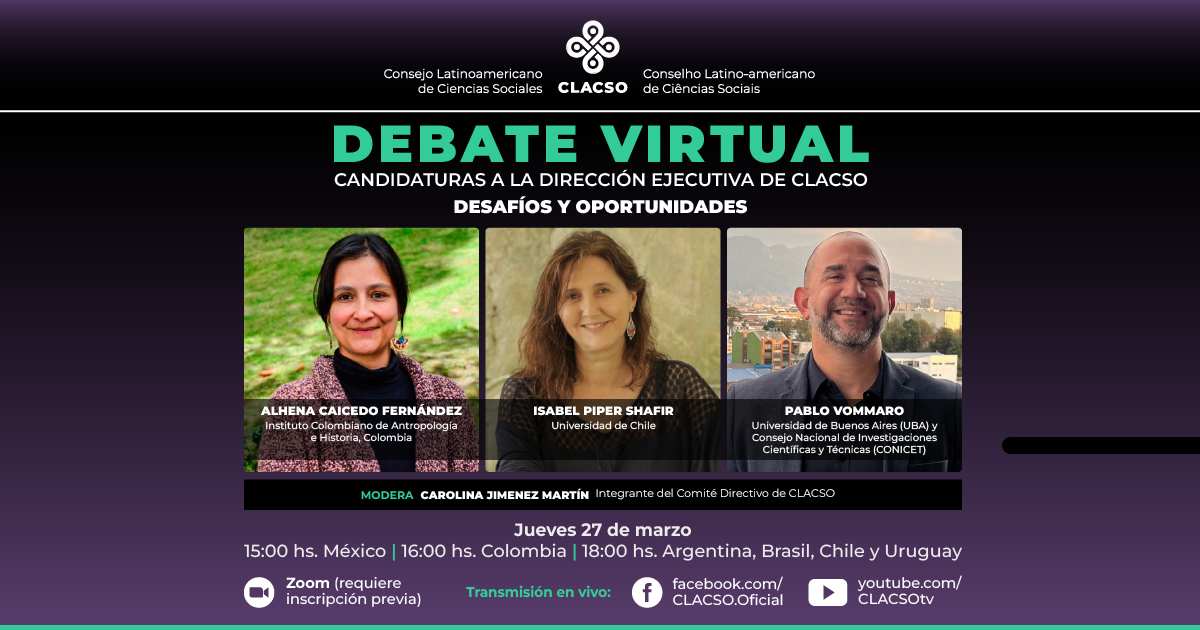 Debate virtual: Desafíos y oportunidades para CLACSO - CLACSO